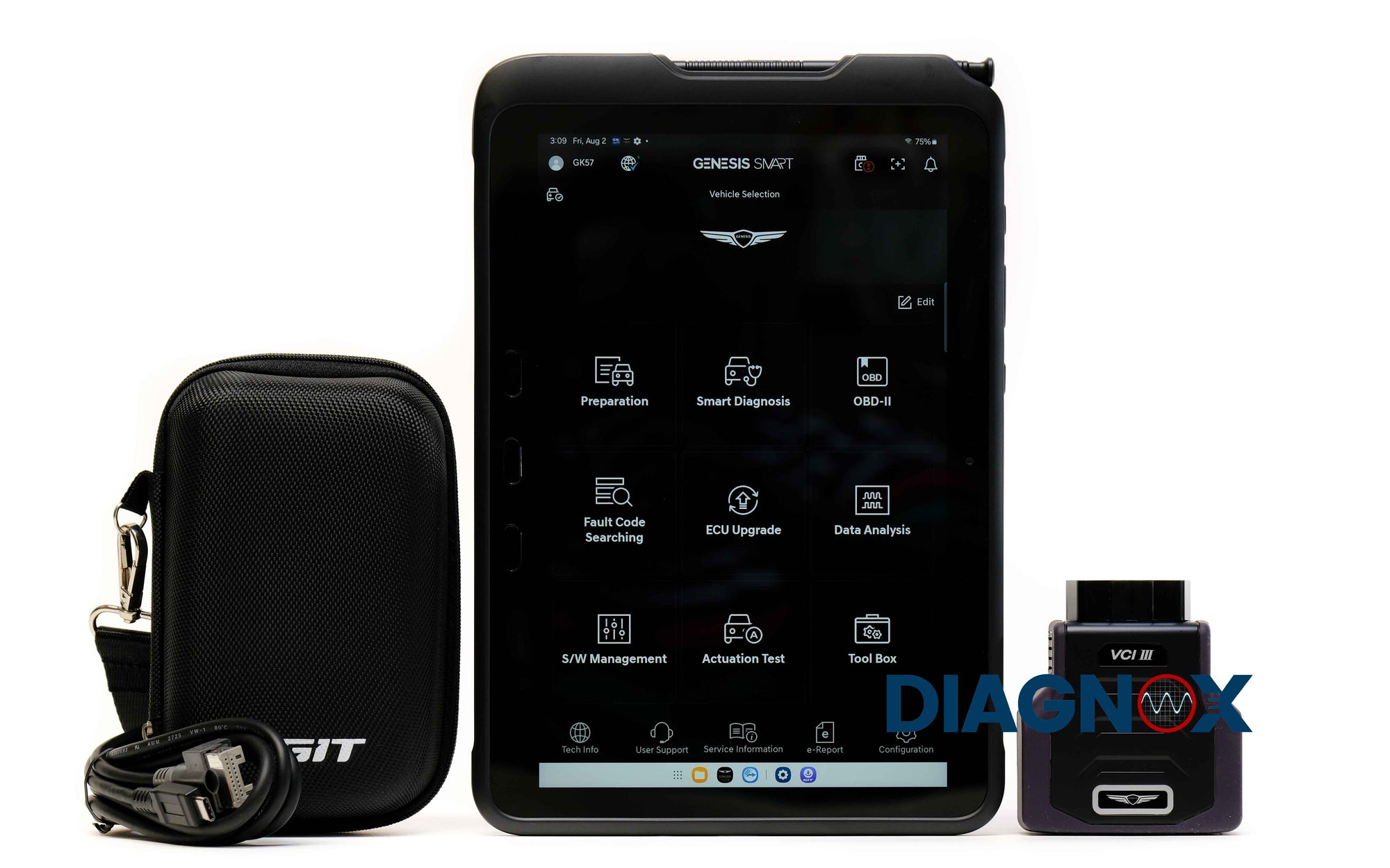 Genesis SMART VCI3 Interface Dealer Scan Tool & License - Diagnoex