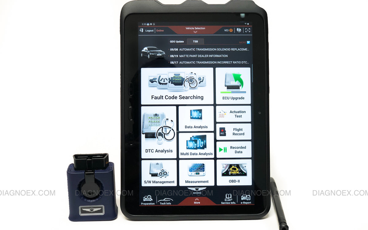 Hyundai Kia Genesis GDS Mobile VCI II OEM Dealer Diagnostic Scan Tool ...