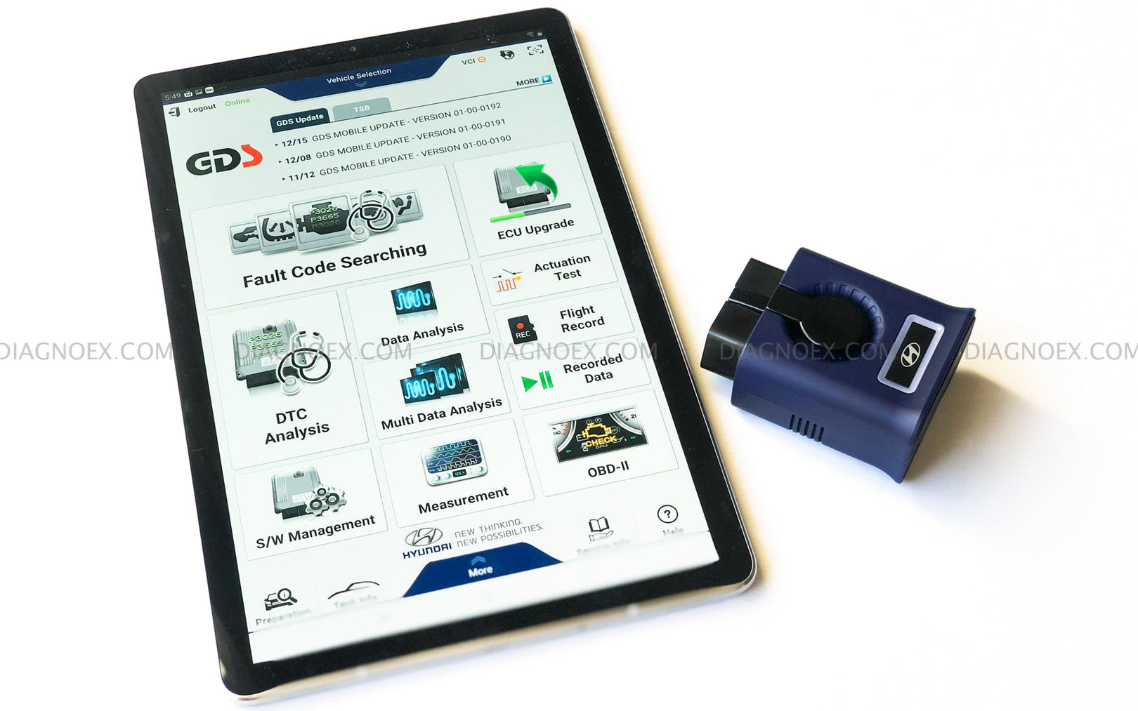 Hyundai GDS SMART Dealer Diagnostic Scan Tool – Diagnoex