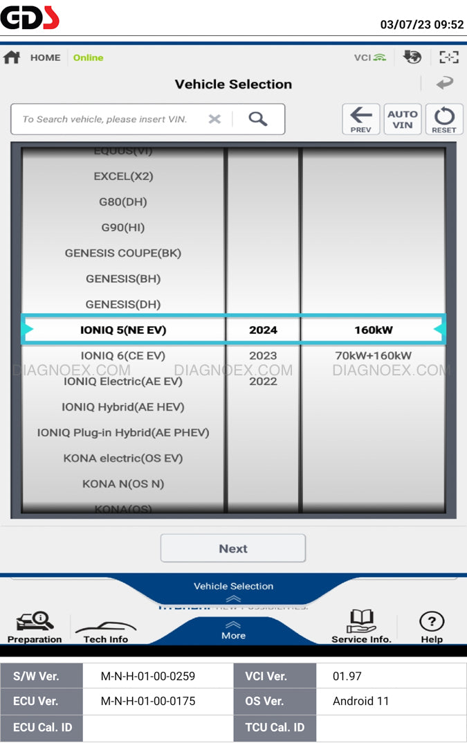 Hyundai GDS SMART and KIA KDS 2.0 Factory Diagnostic Scan Tool Dual Ki ...