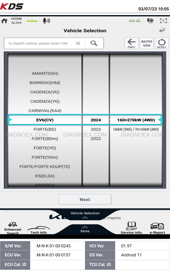 Hyundai GDS Kia KDS Factory Diagnostic Scan Tool Dual PRO Kit - Diagnoex