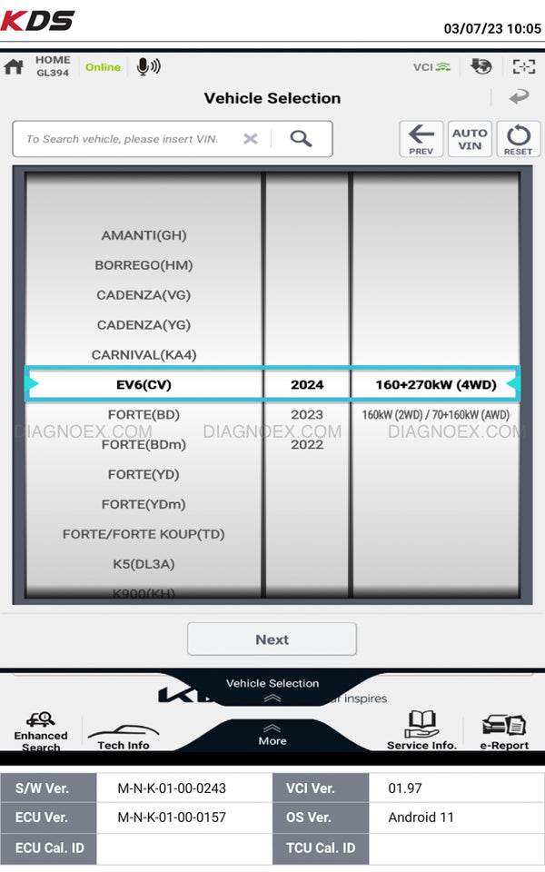 Hyundai GDS Kia KDS Factory Diagnostic Scan Tool Dual PRO Kit - Diagnoex